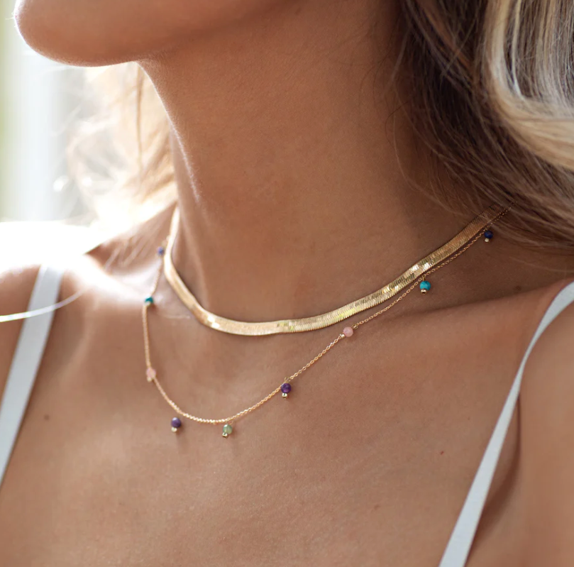 Ivy - Snake Chain Necklace Stainless Steel – Timi of Sweden PH