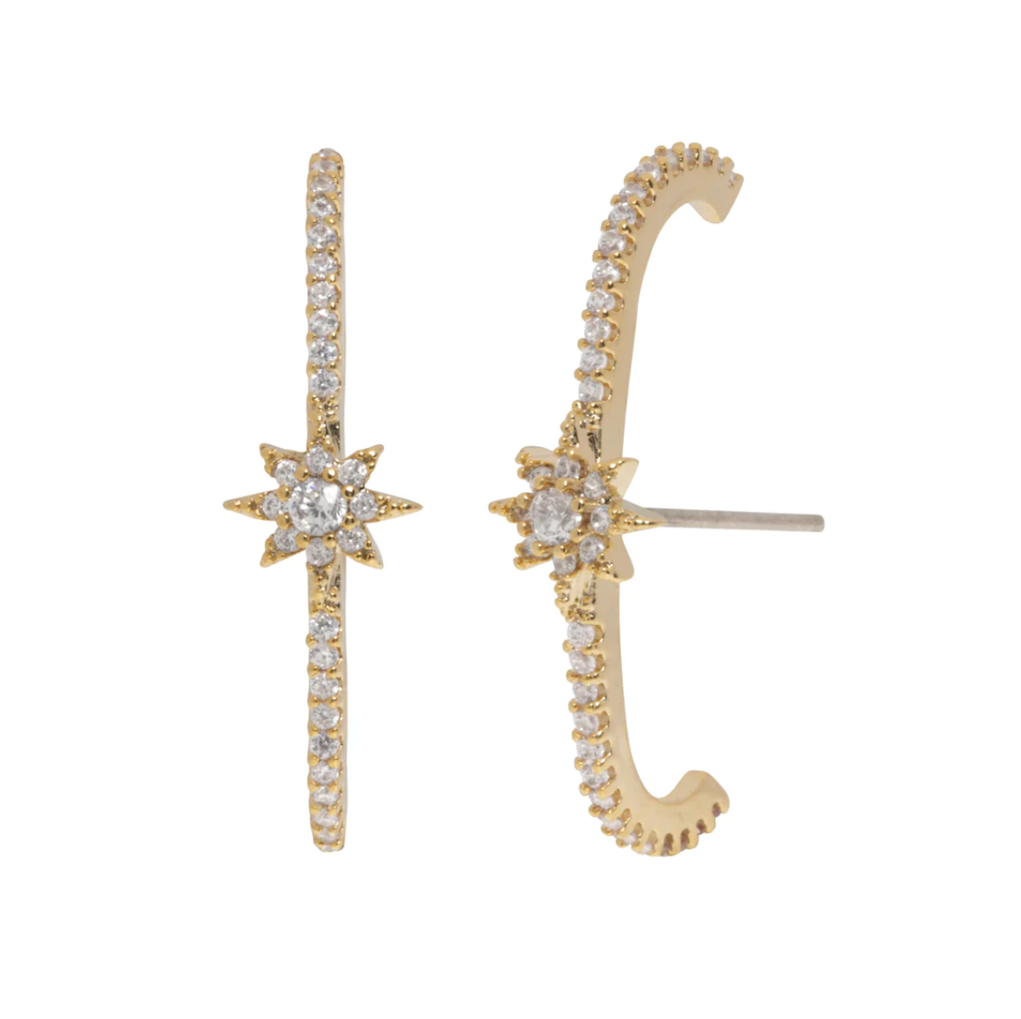 Aurora - Crystal Statement Stud Earrings – Timi of Sweden PH