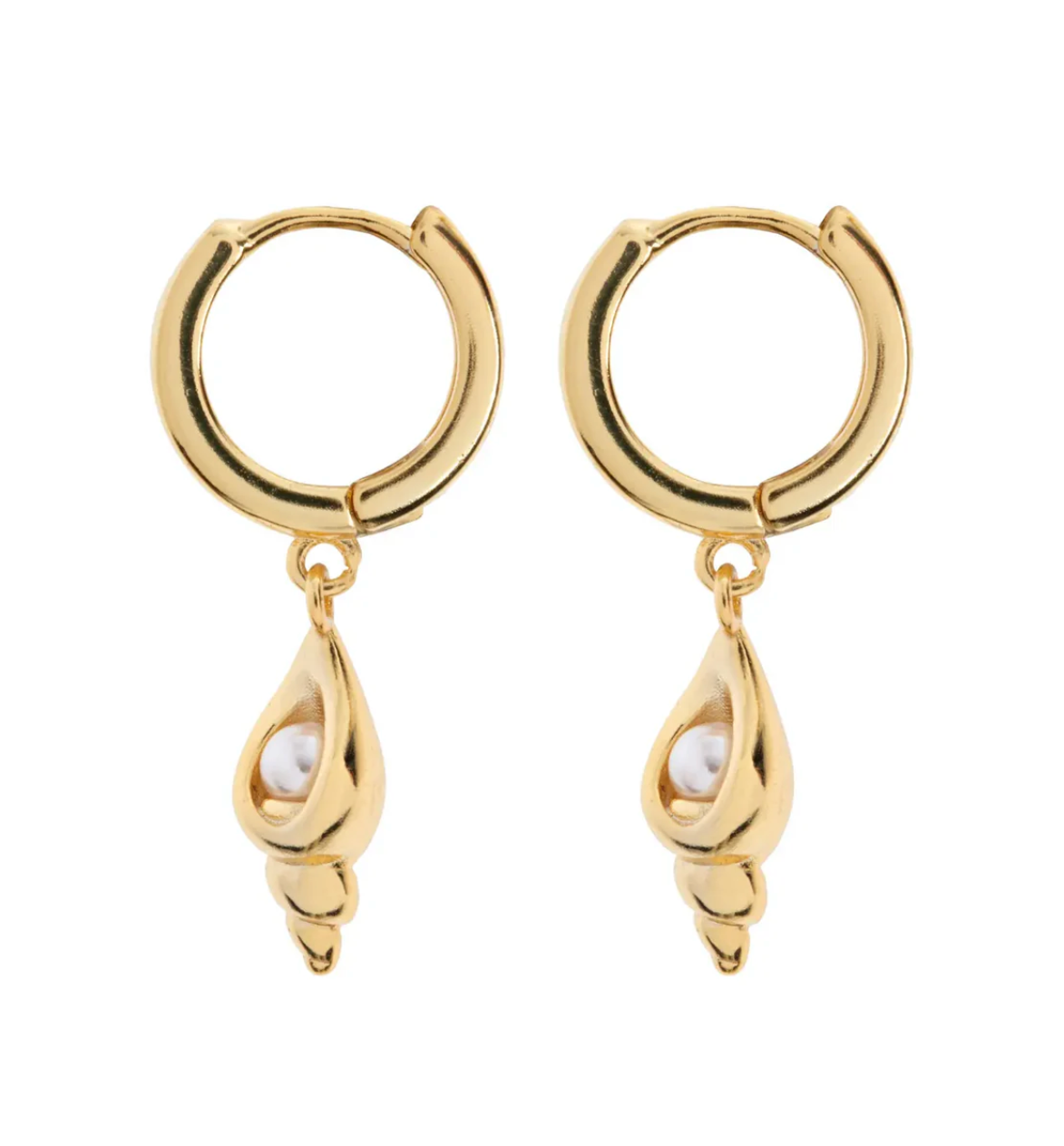 Rafi Seashell Hoop Earrings – Timi of Sweden PH