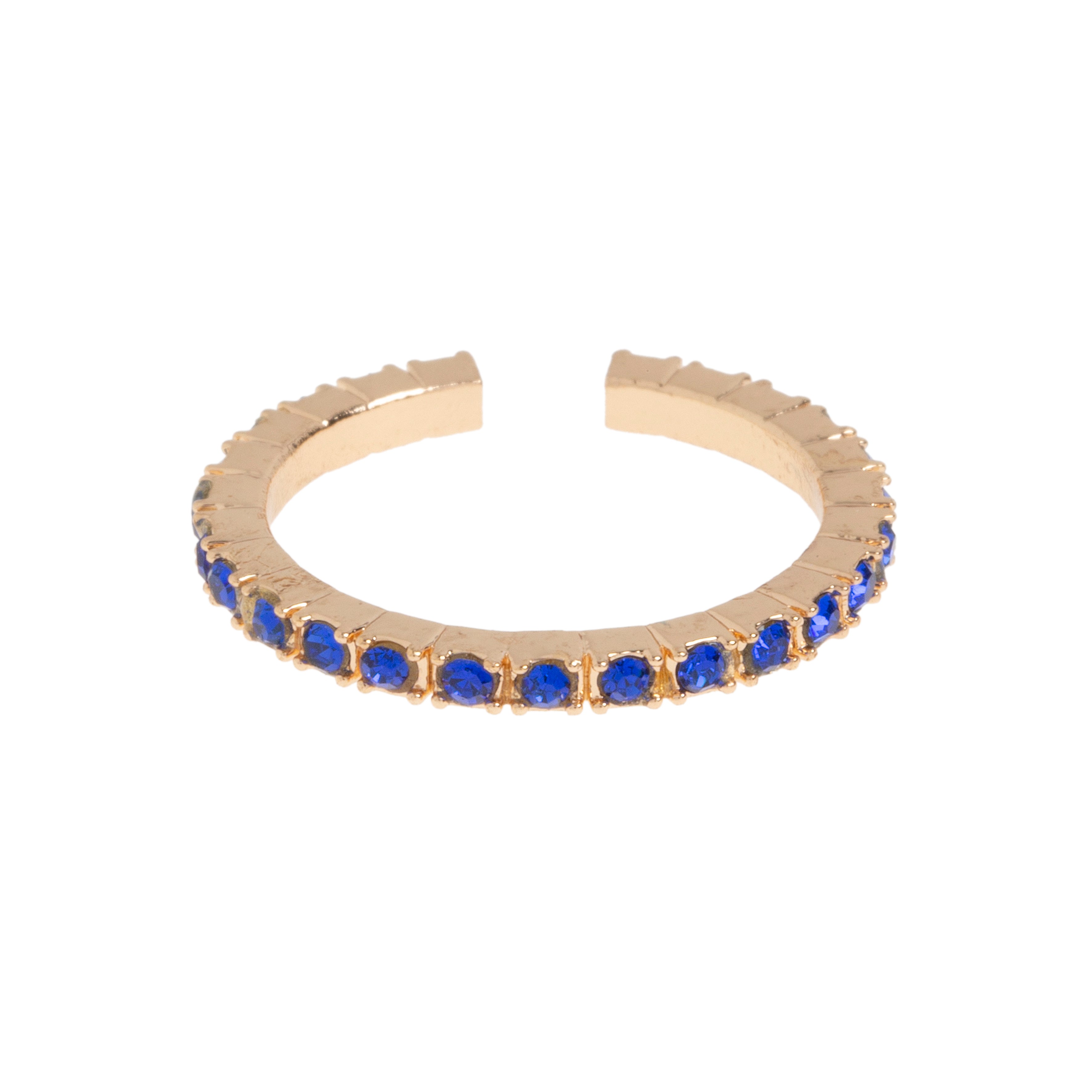 AYLA - BLUE CRYSTAL RING – Timi of Sweden PH